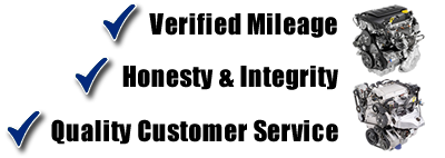 Complete Used Engines for Sale | Low Mileage Engines